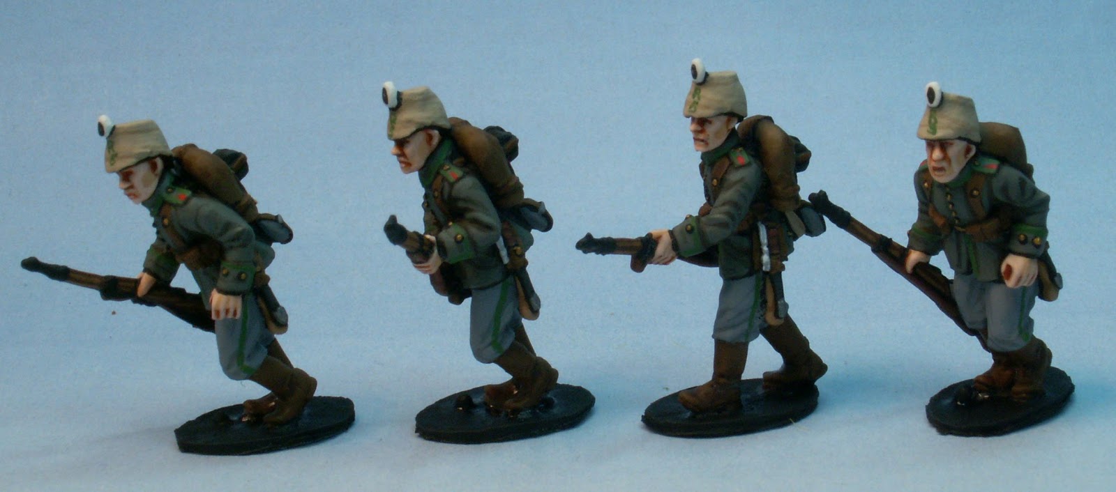 Over Open Sights: Mutton Chop WW1 German Jaeger. Pack GER12.