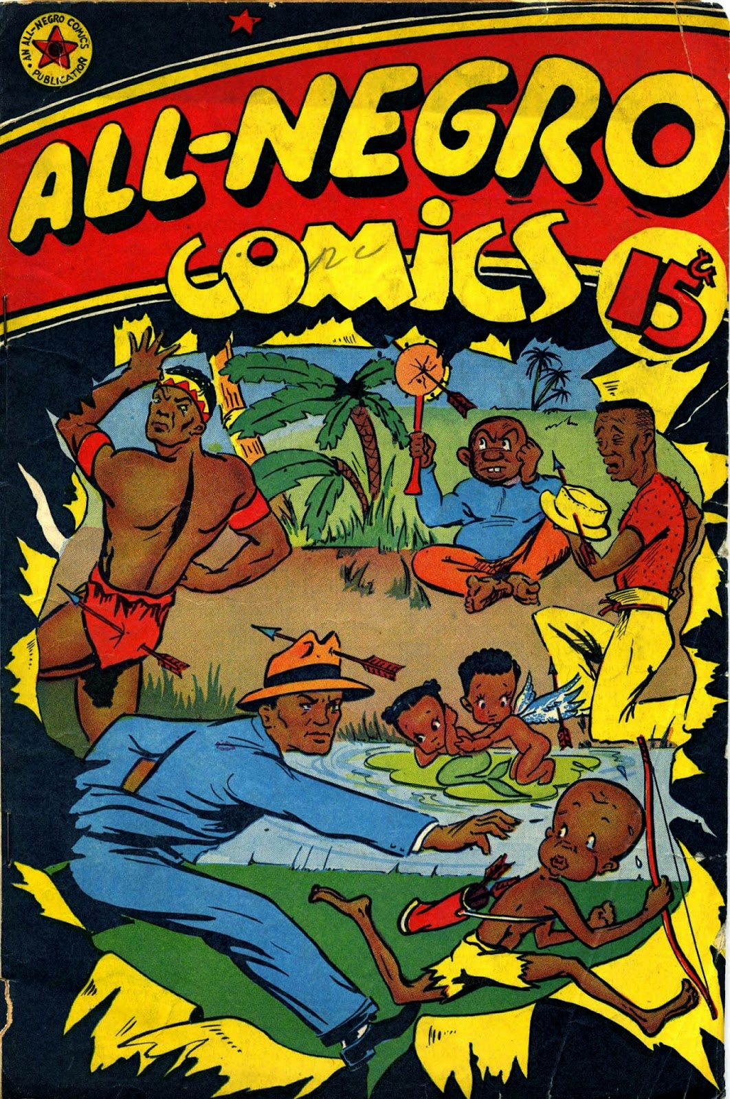COMIC IS ART: BLACK HISTORY MONTH 2015 I: ALL-NEGRO COMICS