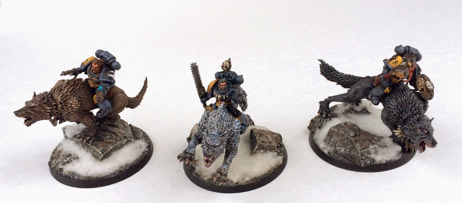 The best way to create snowy bases!