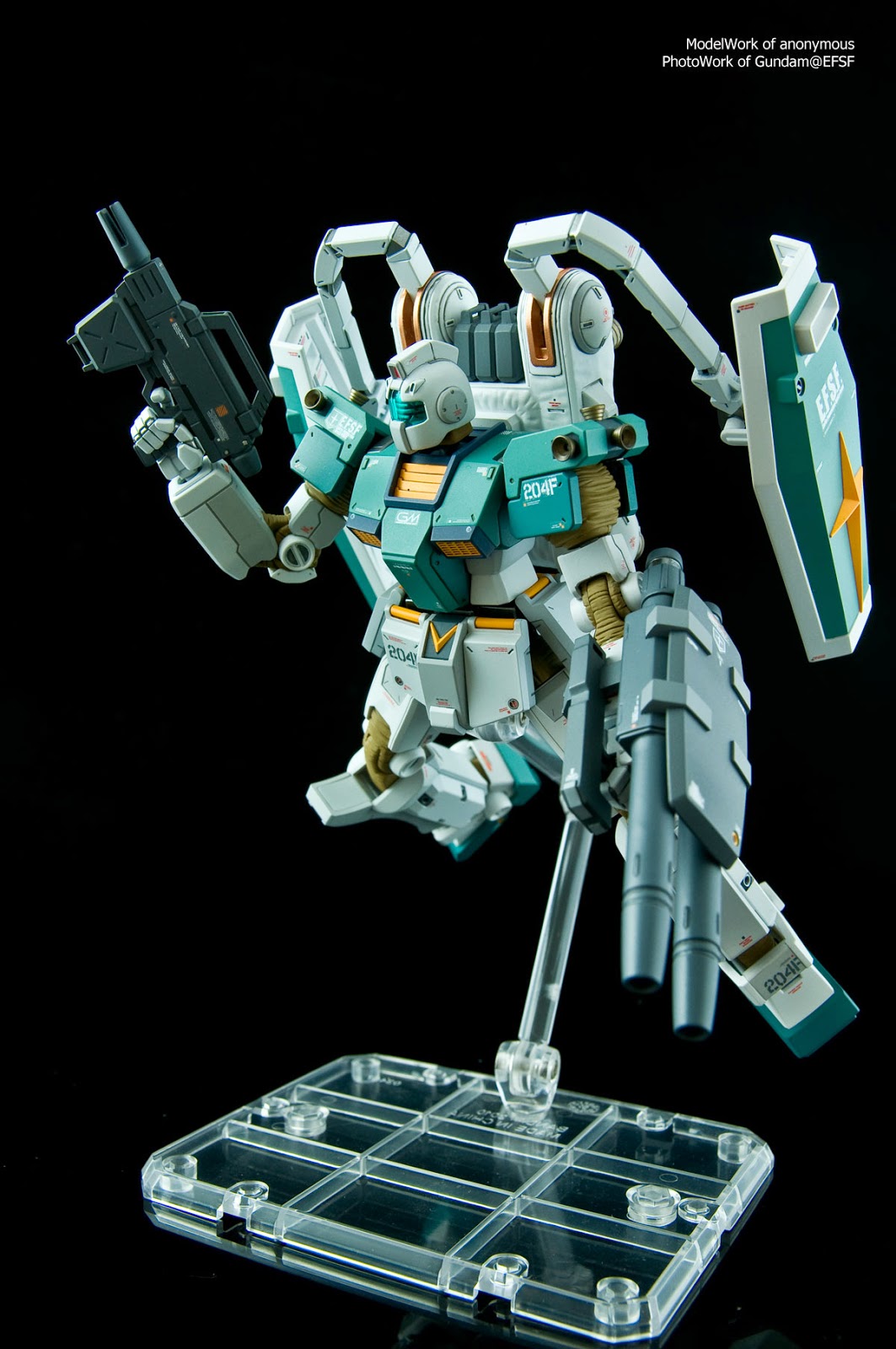 The WhiteBase of Gundam@EFSF: 高達-雷電宙域 GM 【Io Flemming 主角用機 204F】Action ...