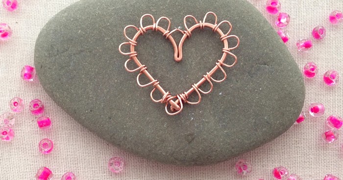 Lisa Yang Jewelry : More Wire Heart Jewelry Designs From Free Heart ...