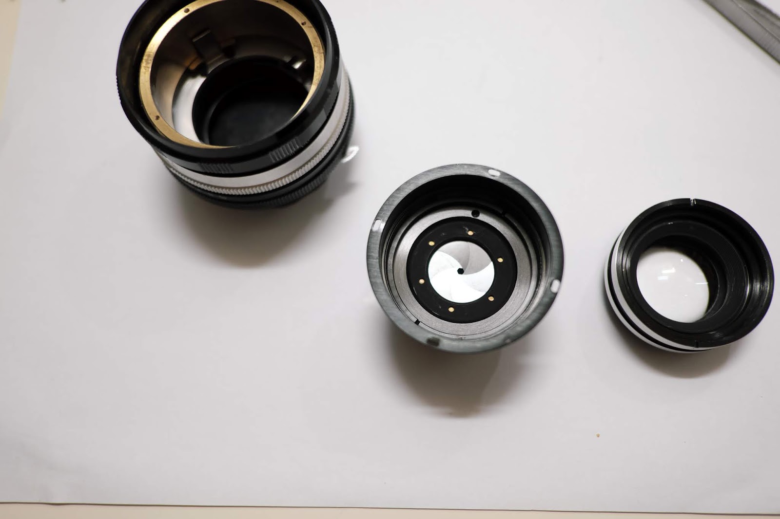 HAIOU-64 58mm f2 拆解清理