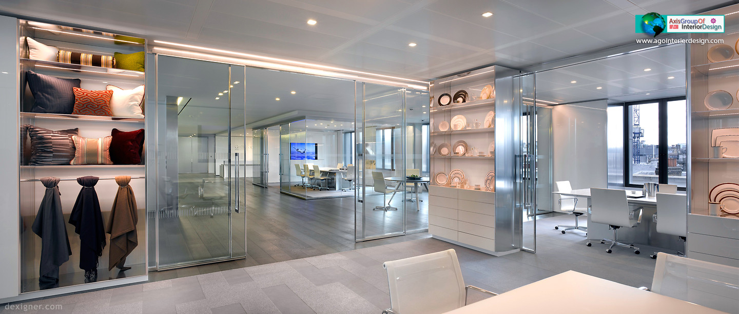 Showroom Interior Design - Axis Group Of Interior Design