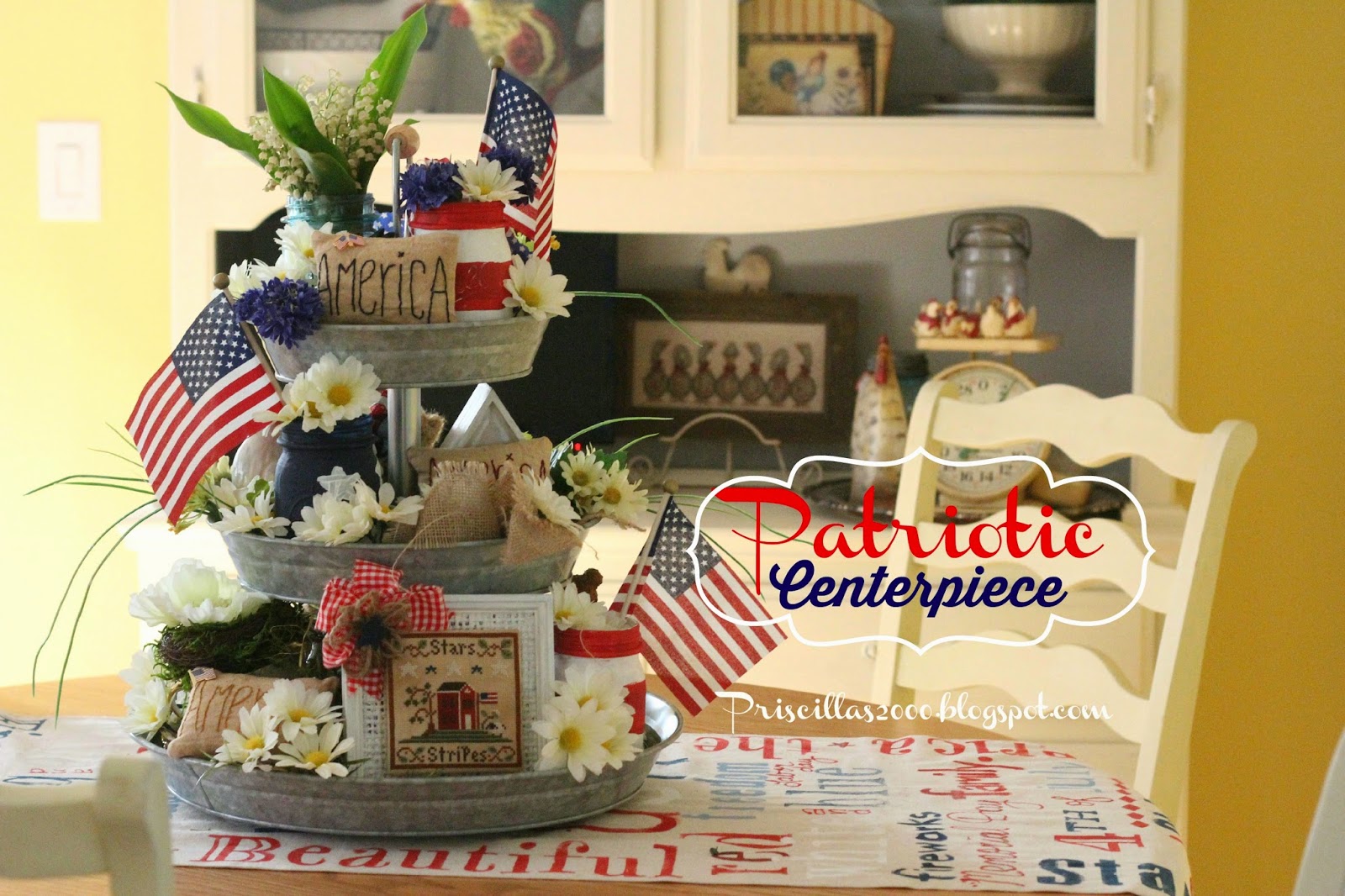 Priscillas: Memorial Day Centerpiece