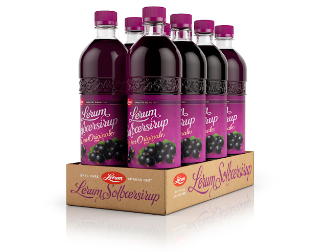 Lerum Solbærsirup on Packaging of the World - Creative Package Design ...