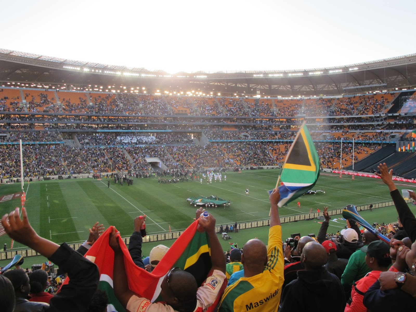 Because this is Africa: Mandela Unite at the FNB Stadium
