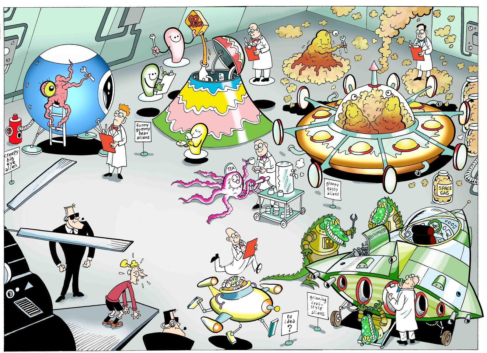 Nigel Parkinson CARTOONS: Beano MAX 51