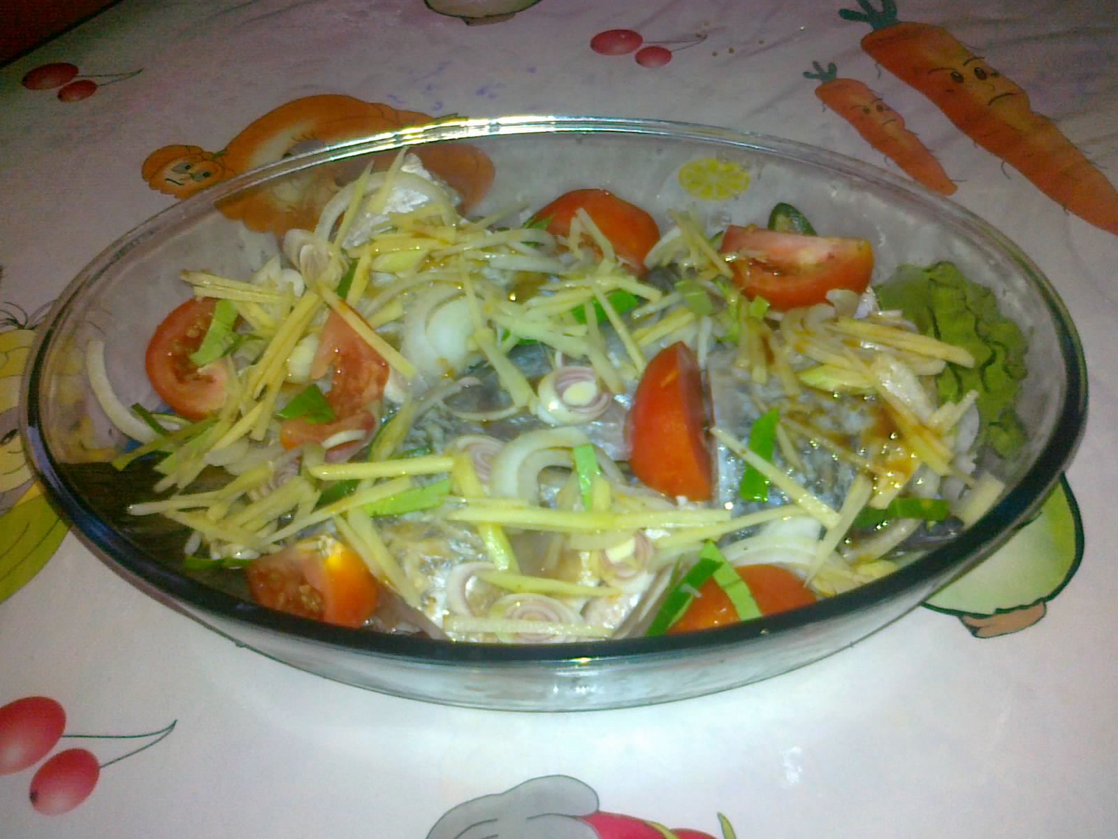 UDANG MASAM MANIS & KERABU PAUH SEAFOOD & SIAKAP KUKUS ALA SIAM | MAMA ...