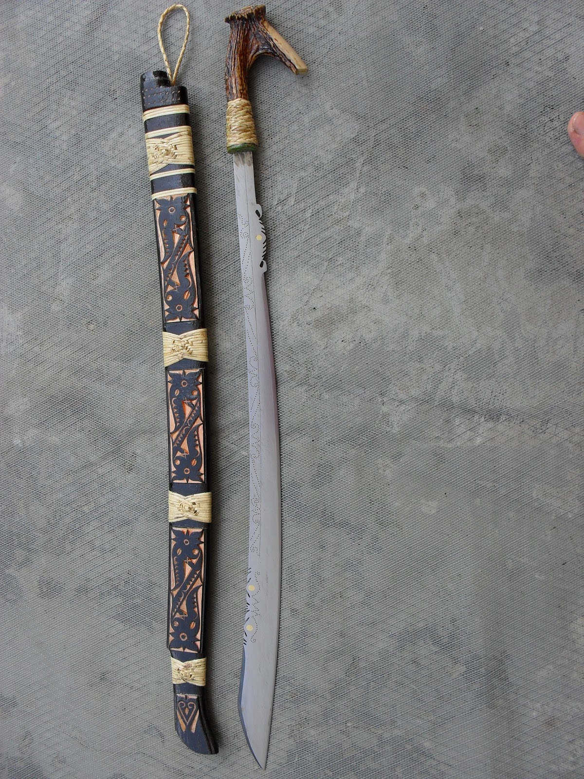 Parang Ilang Sarawak Borneo Sword