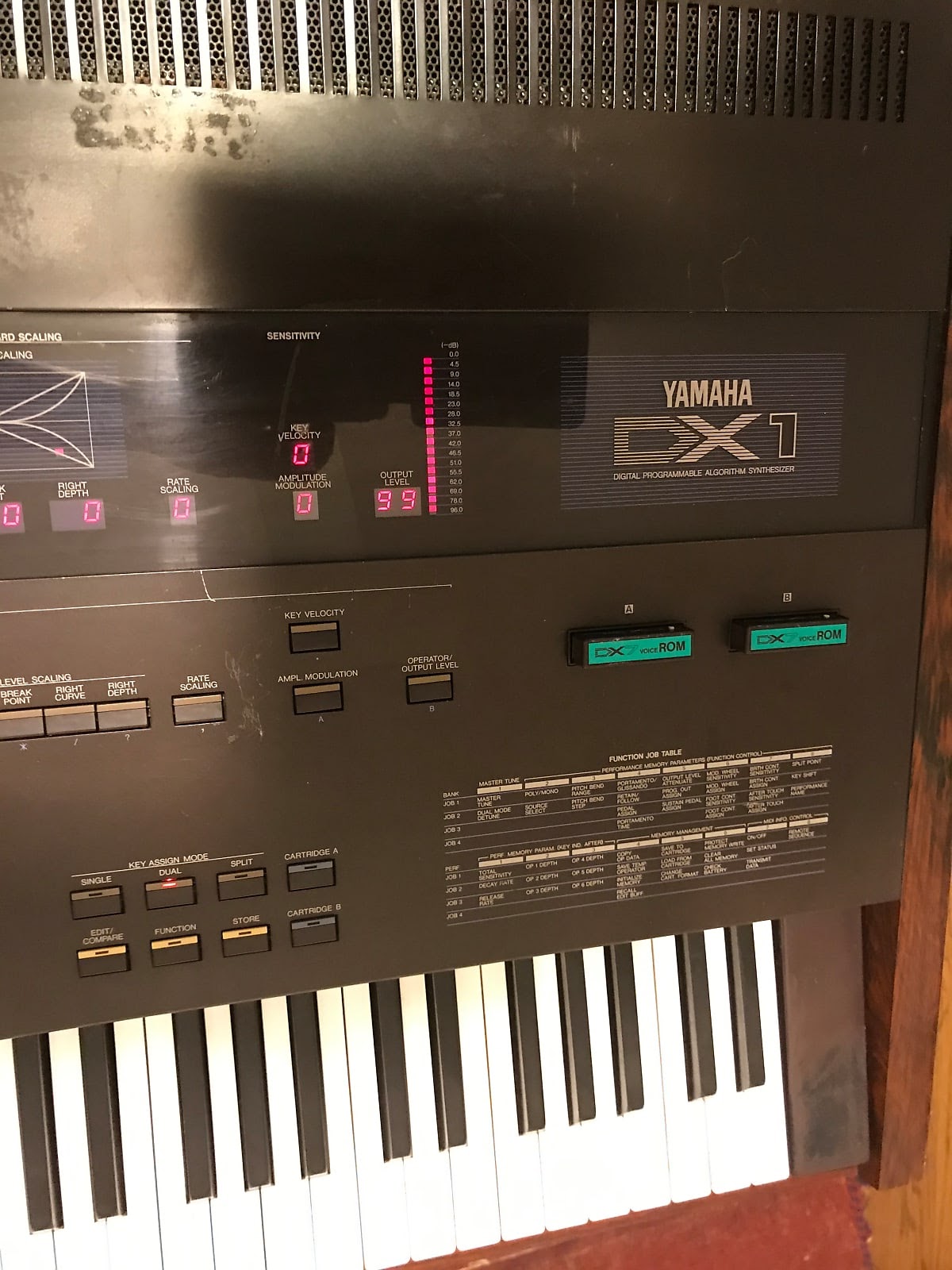 MATRIXSYNTH: Yamaha DX1 Programmable Algorithm Synthesizer w/ Original ...