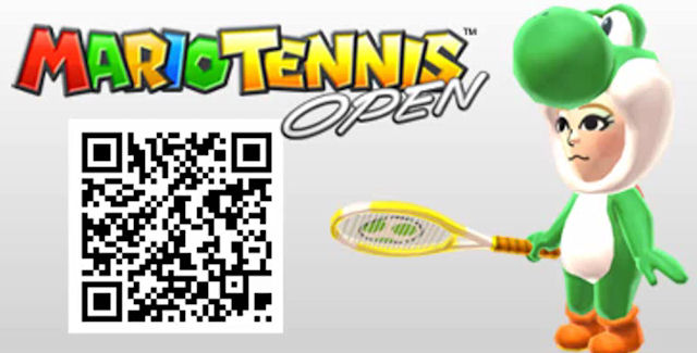 MII ESPECIAL YOSHI PARA MARIO TENIS OPEN