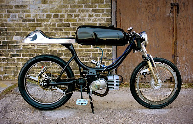 Moped Racer - RocketGarage - Cafe Racer Magazine