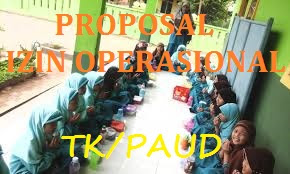 Contoh Proposal Izin Operasional TK/ PAUD Tahun 2017 ~ RKS RKAS RKT ...