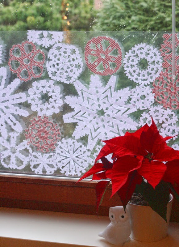 snowflake windows | artsy ants