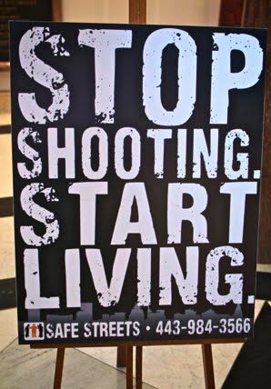 Baltimore Crime: Stop Shooting. Start Living.