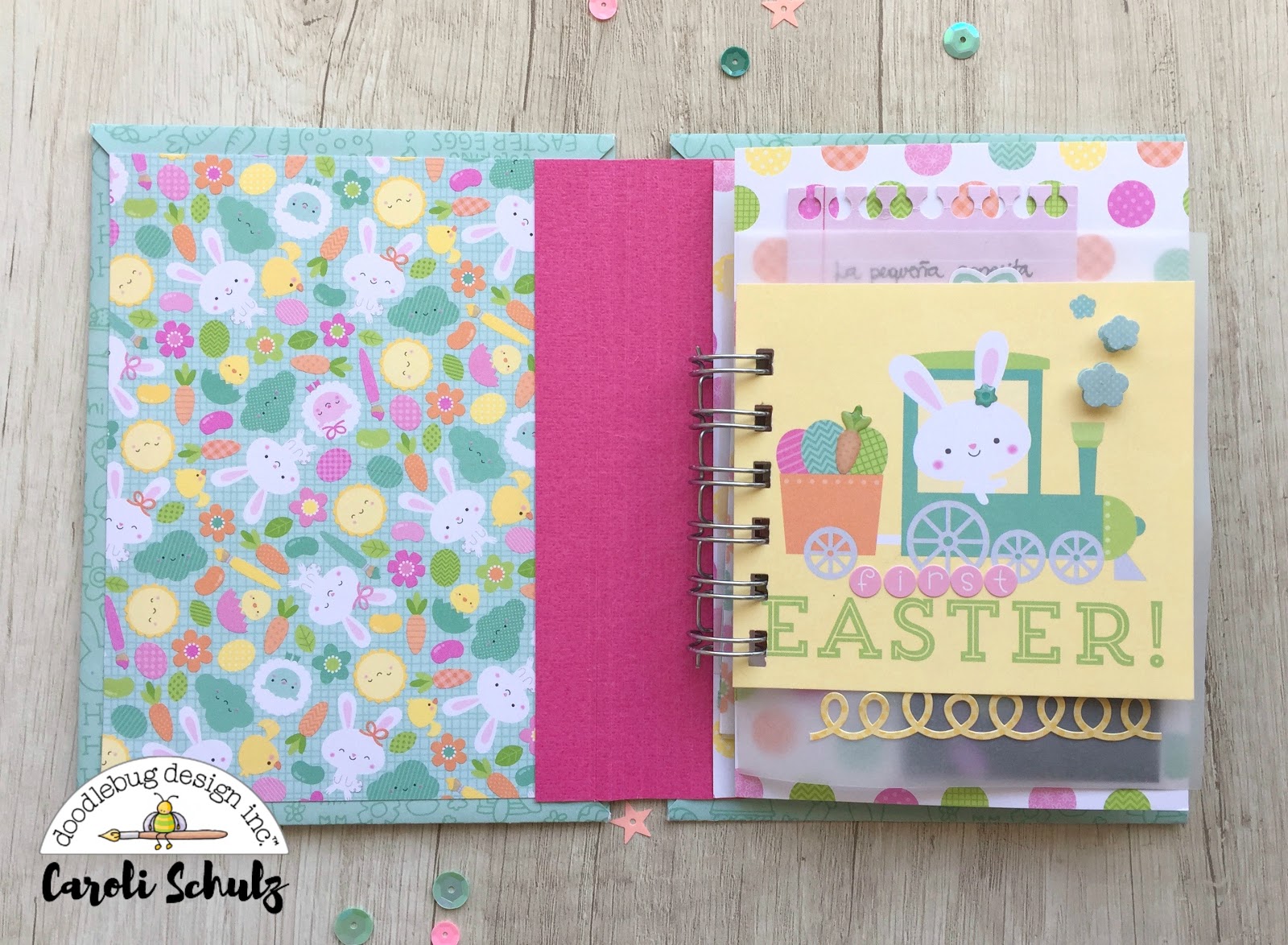 Doodlebug Design Inc Blog: Easter Express Collection: Easter Mini Album ...