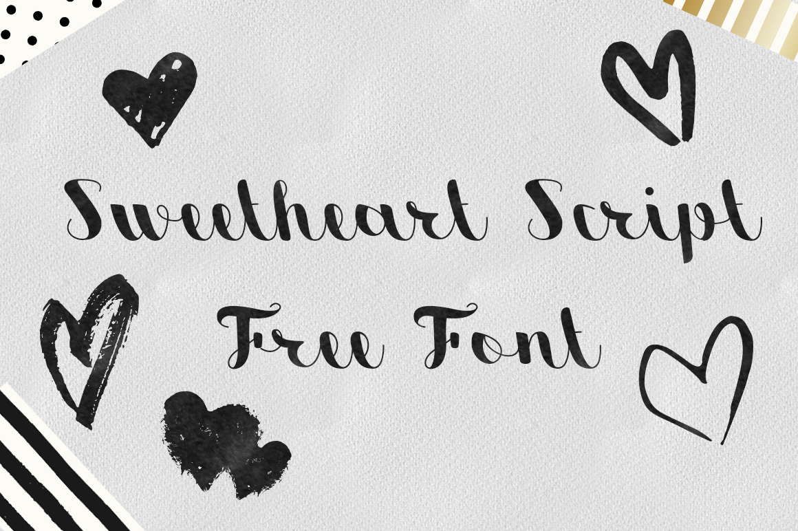 DLOLLEYS HELP: Sweetheart Script Free Font