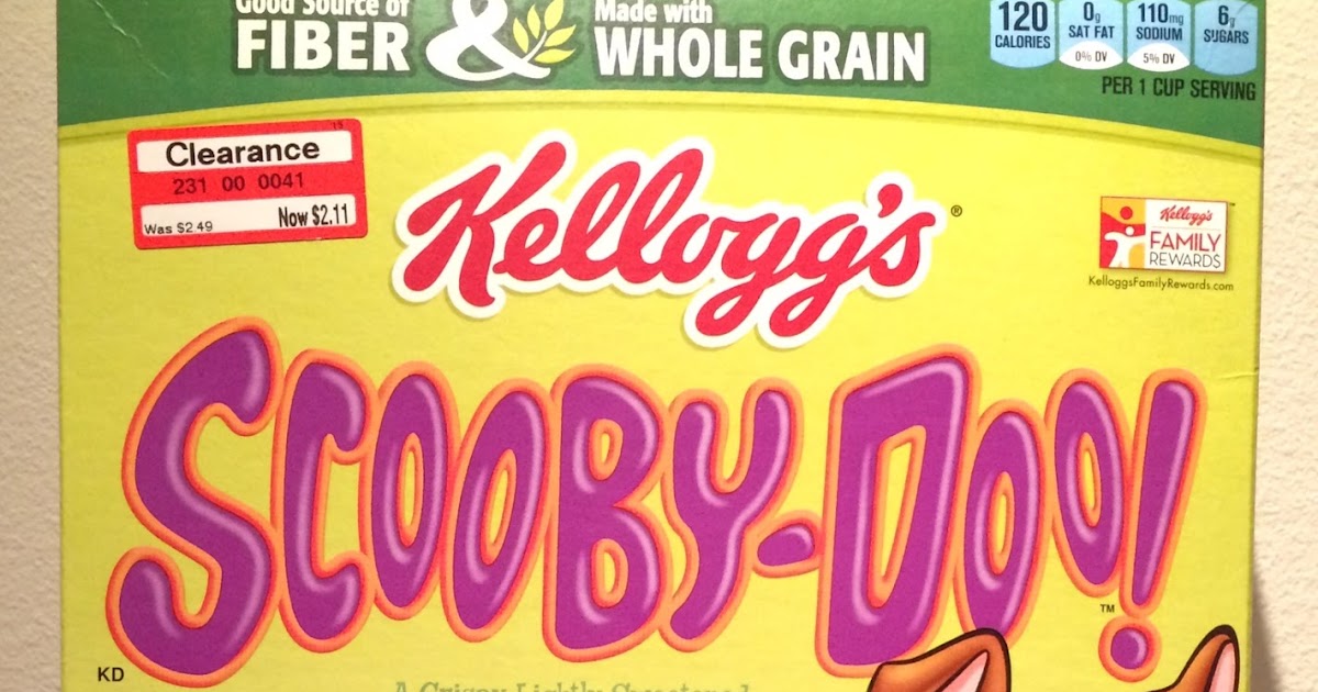 Kellogg's Scooby-Doo Vanilla Flavored Cereal / ケロッグ スクービー・ドゥー バニラフレーバー ...