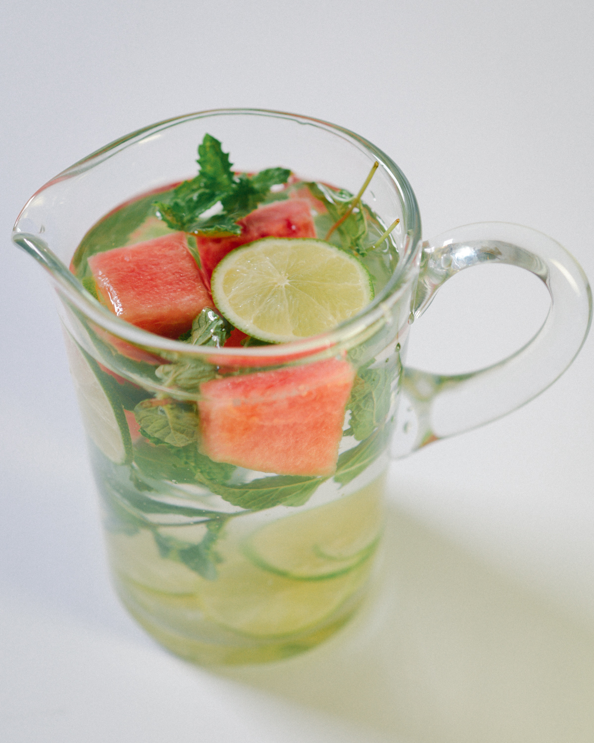 Watermelon, Lime and Mint Infused Water - The Things We Would Blog
