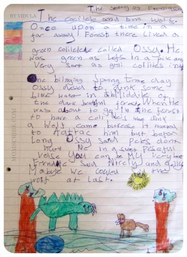 Kids Space - Story Writing and Drawing - Momscribe