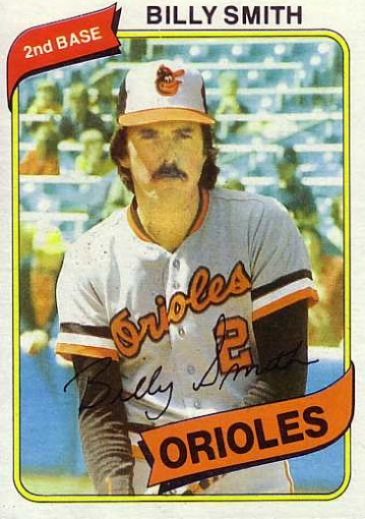 1980 Topps Baseball: #367 Billy Smith