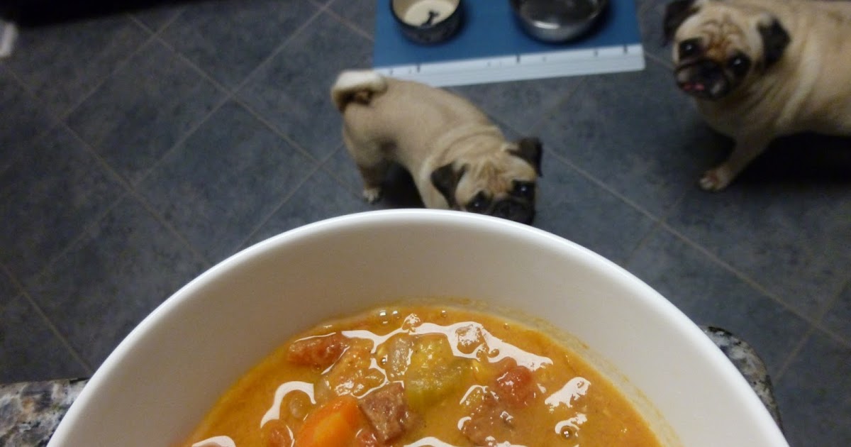 Grubbin' Pugs: Curried Lentils and Tomatoes Stew