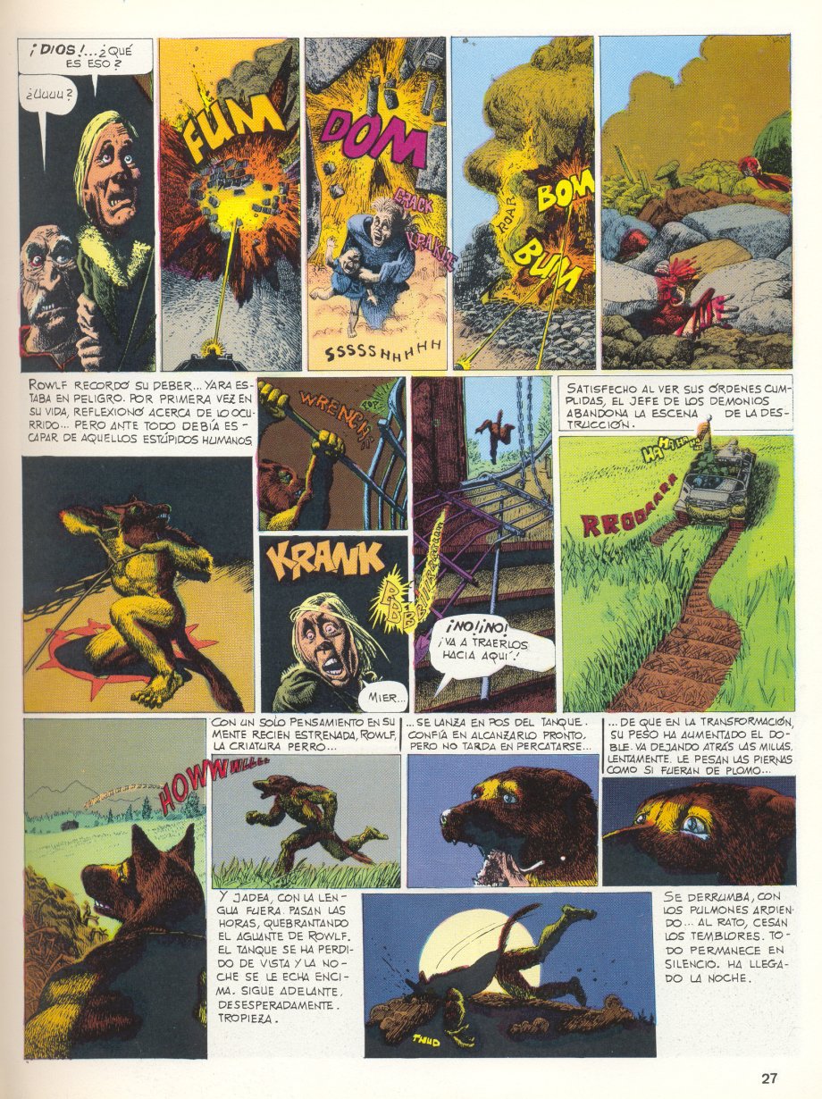 Galicia Comic: Obras Completas Richard Corben 6 - Rowlf y otras ...