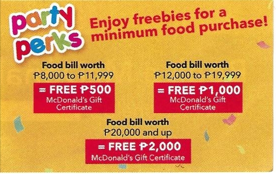 The Pinoy Informer: McDo Party Latest Brochure 2018