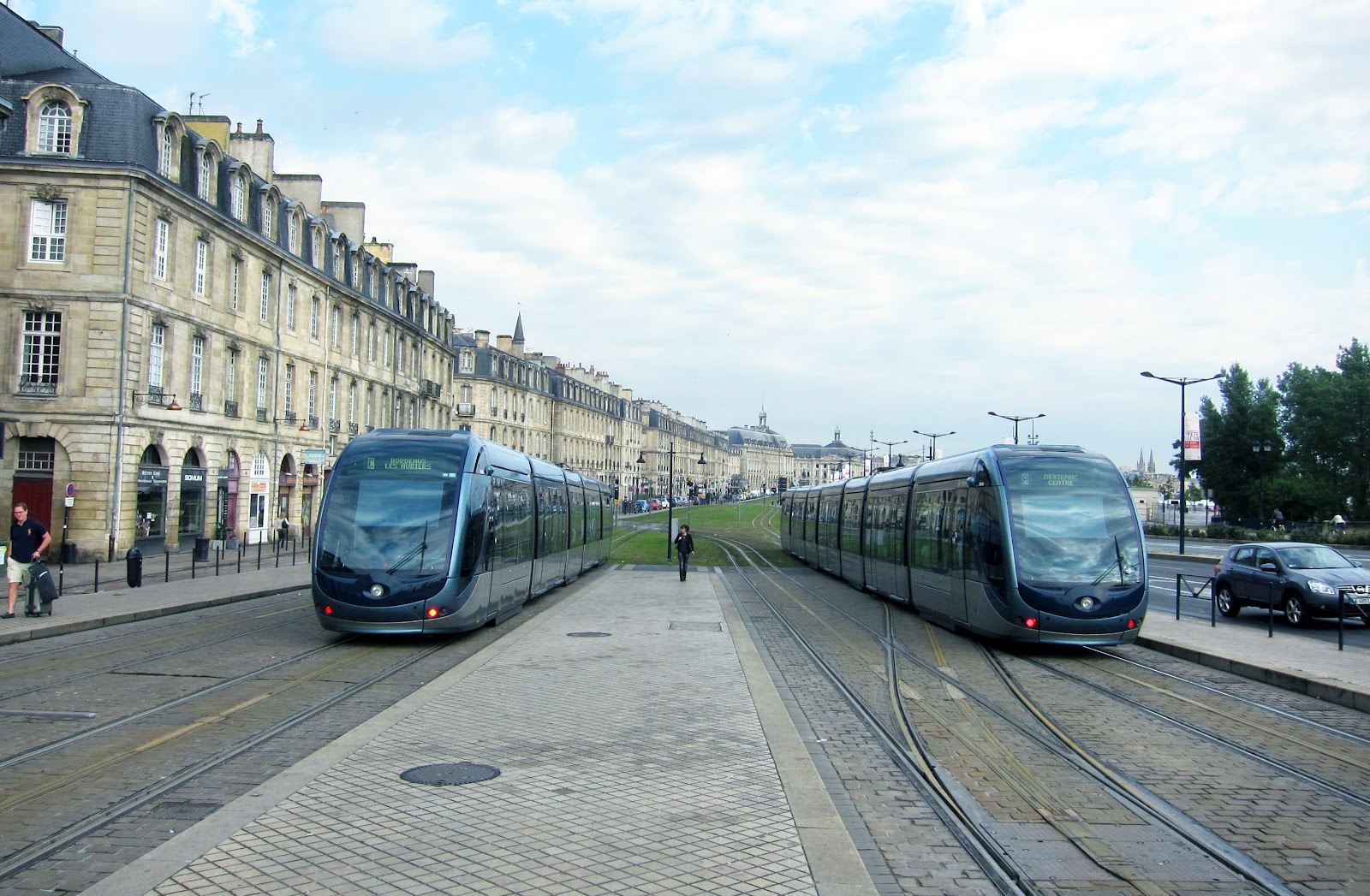 transpress nz: Bordeaux light rail, France