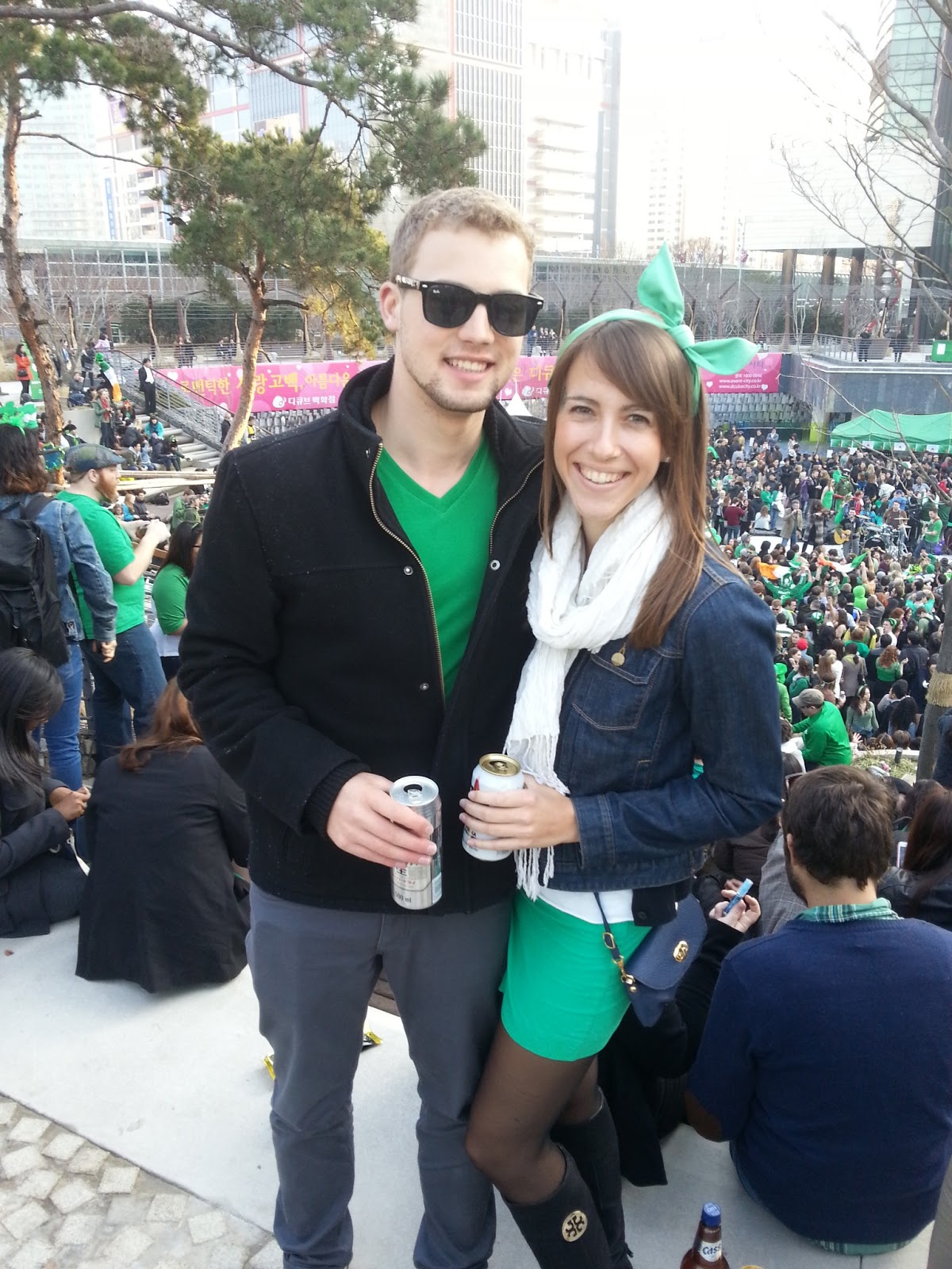 On the Flipside: A Korean Adventure (2): St.Patrick's Day Korean Style ...