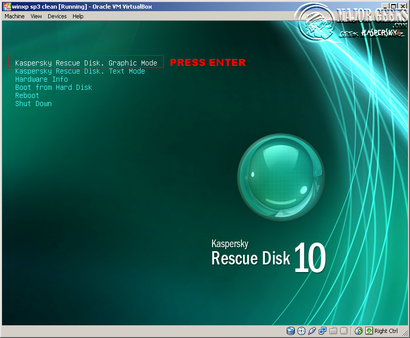 Malware Analysis and Removal: How To: Use Kaspersky Rescue Disk To Scan ...