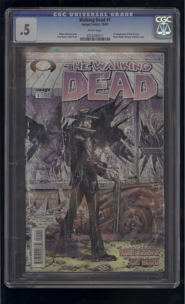 Graded Key Comics: The Walking Dead #1