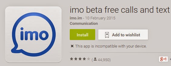 imo beta free calls and text | Android App Collection