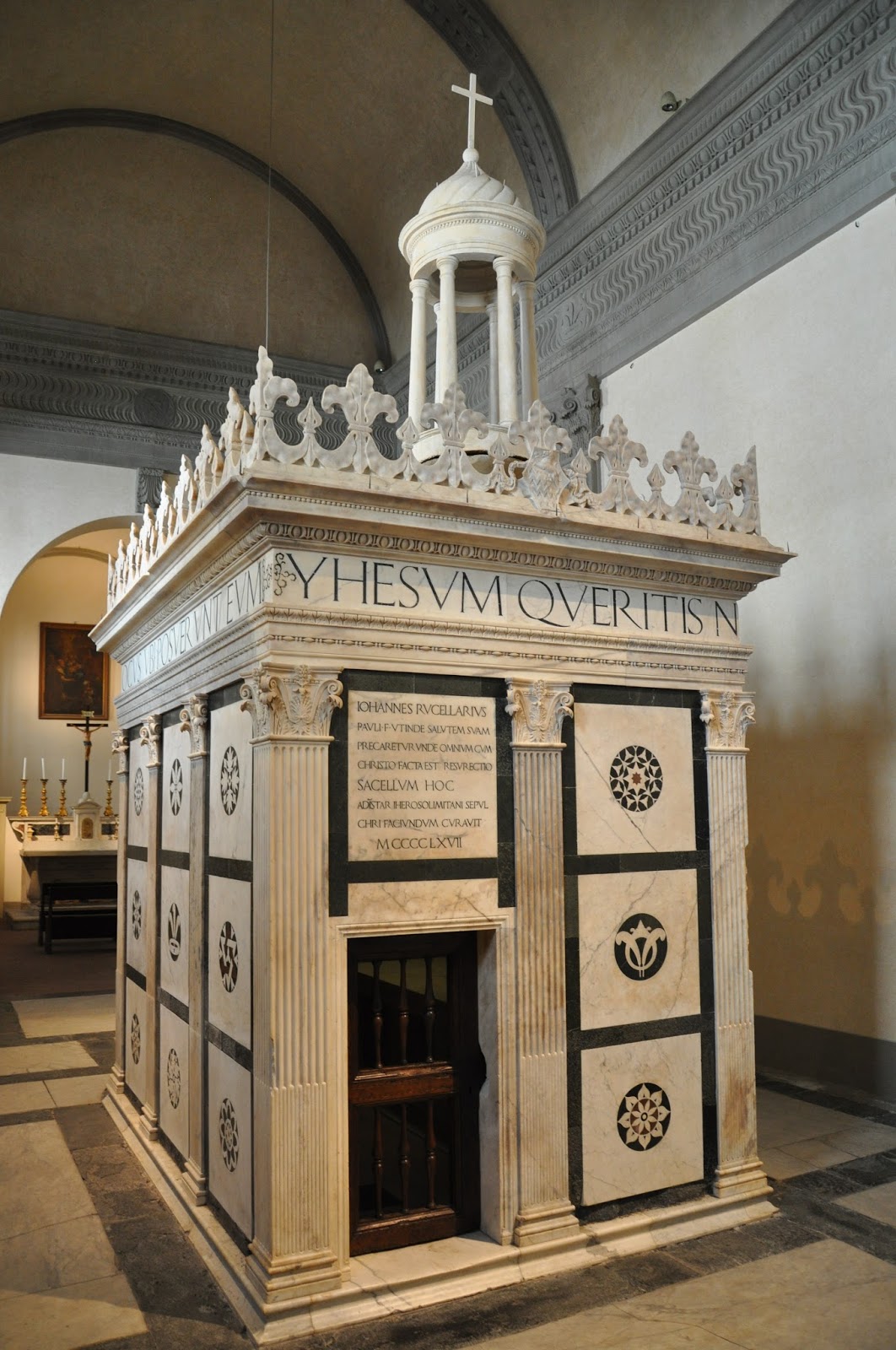 Orbis Catholicus Secundus: Rucellai Chapel in Florence