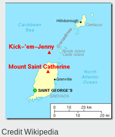 Avian Flu Diary: Grenada: Submarine Volcano Raised To Orange Alert ...