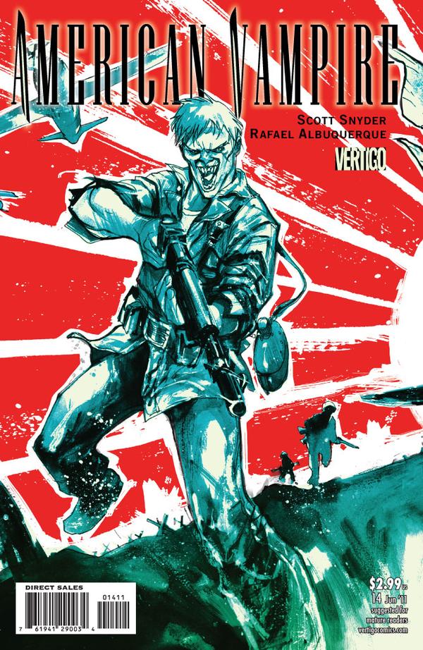 The Geeky Nerfherder: Comic Book Art: 'American Vampire'