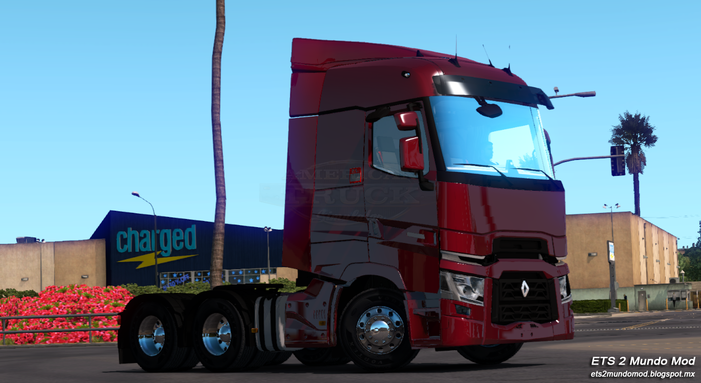 (Tractocamión ATS) Renault Range T - ETS 2 Mundo Mod