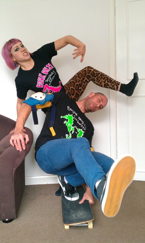 SICK SISTER SISTER: New WONK UNIT T-shirts!