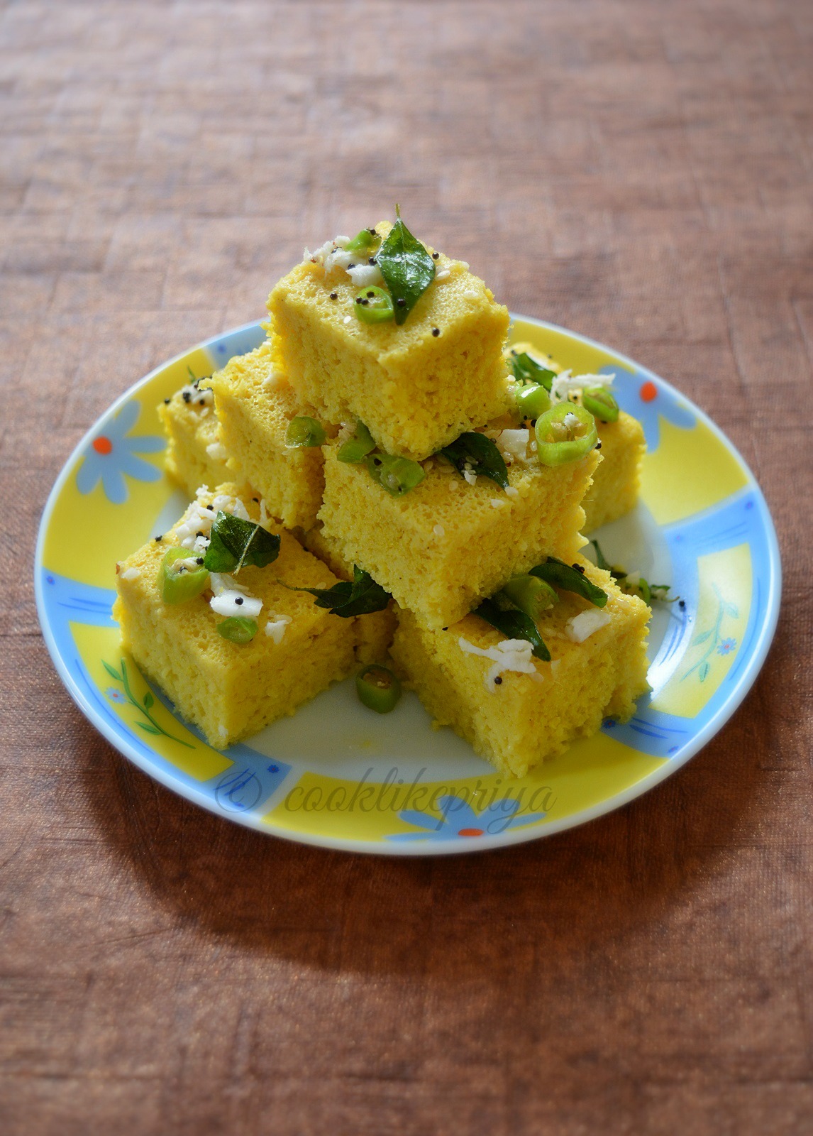 Cook like Priya: Khaman Dhokla Gujarati Snack Recipe | Instant Dhokla