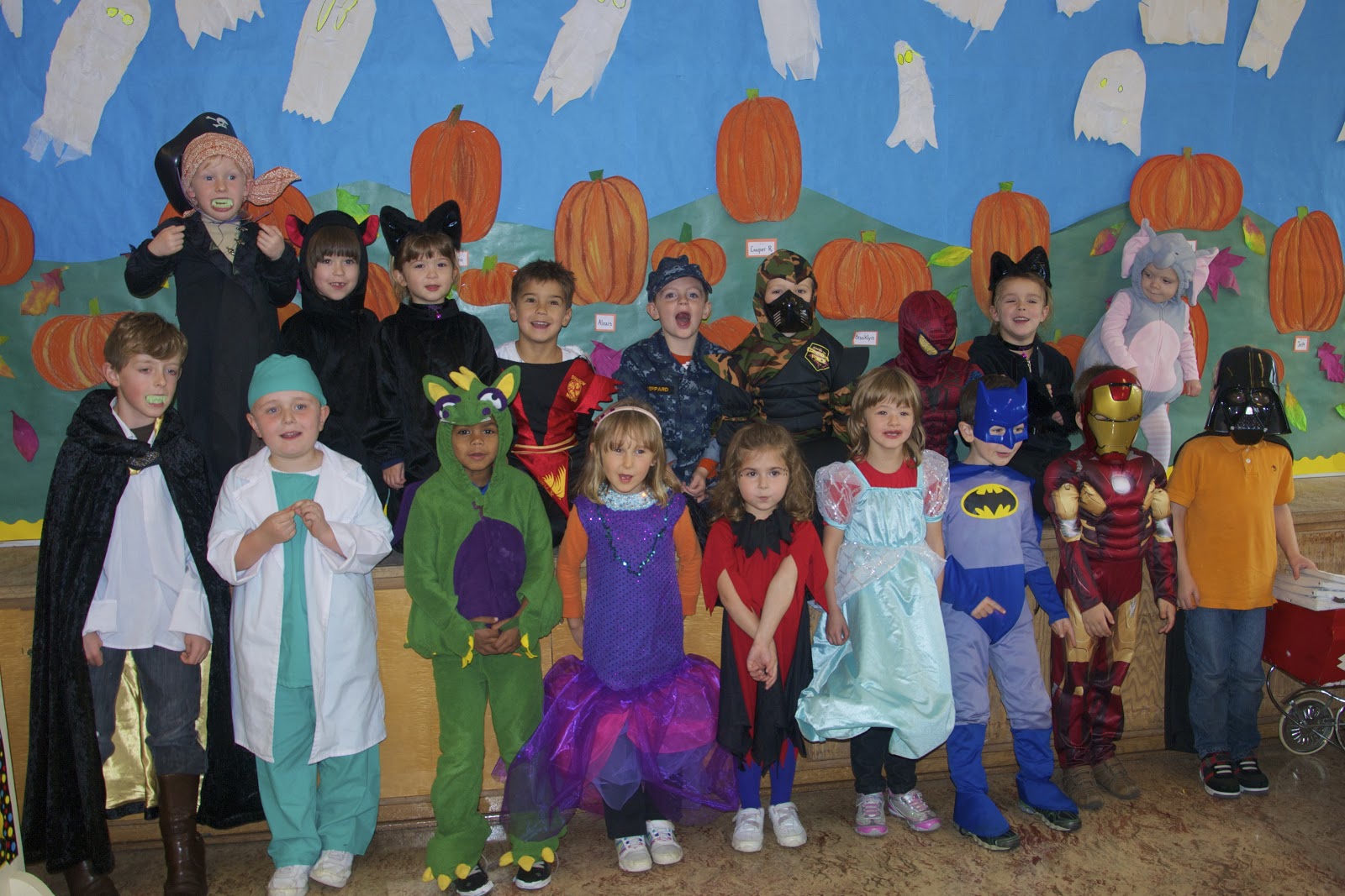 Yellow Crew, Macaulay Kindergarten!: Halloween Costume Party!
