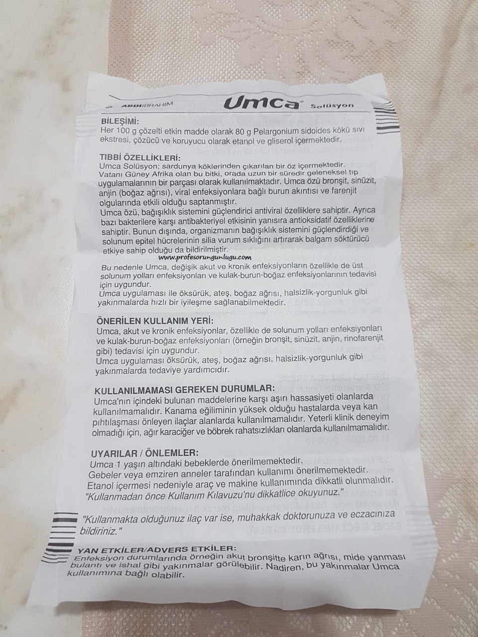 Umca Solüsyon Damla Nedir? Bebeklerde ve Yetişkinlerde Nasıl Kullanılır ...