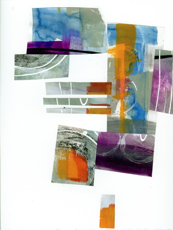 collage journeys by Jane Davies: Scribble Painting