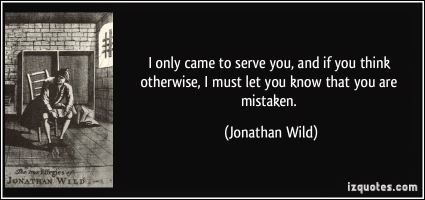 English Historical Fiction Authors: Jonathan Wild - The Thief Taker General