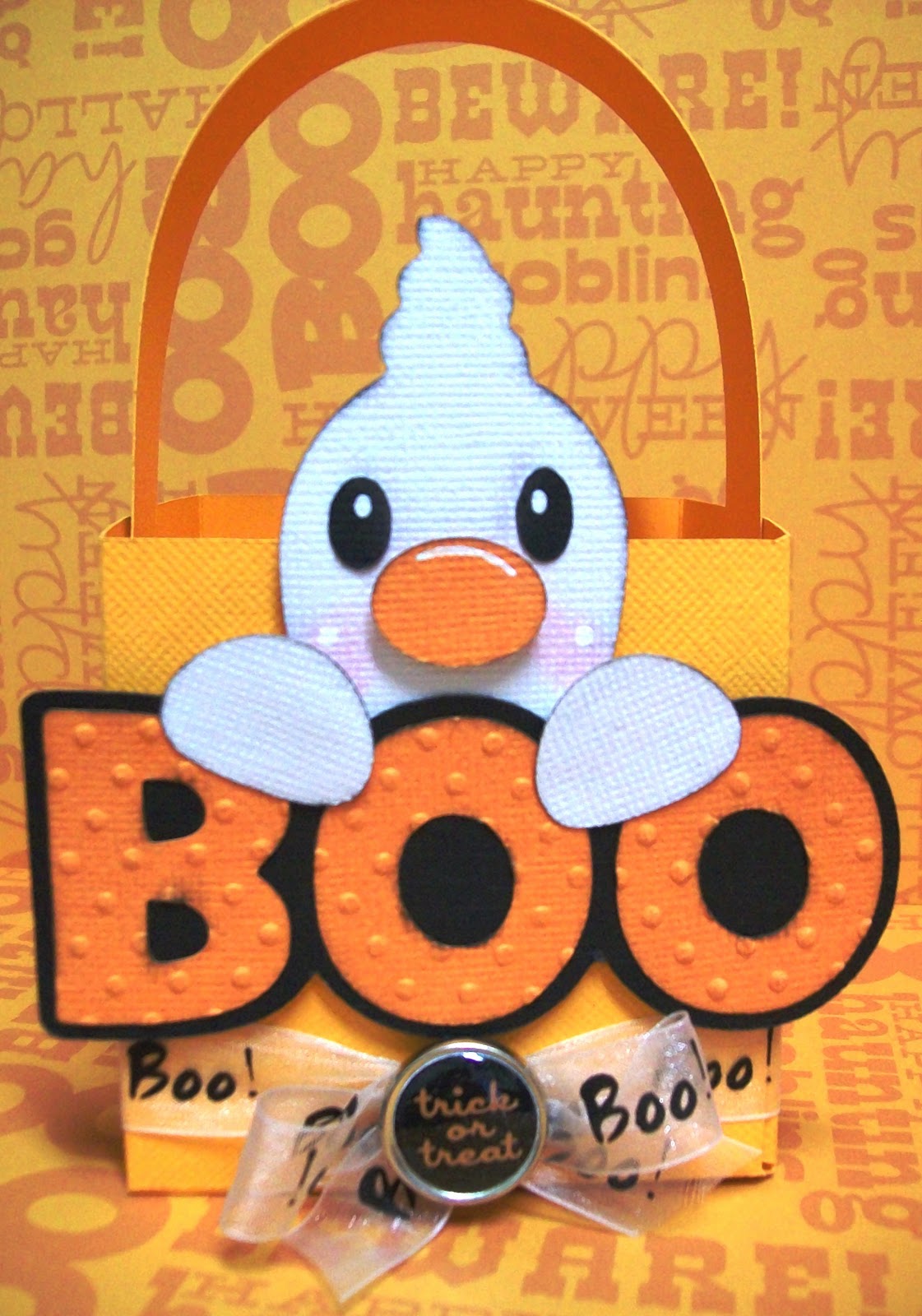Paper Creations by Kristin: BOO box with handle