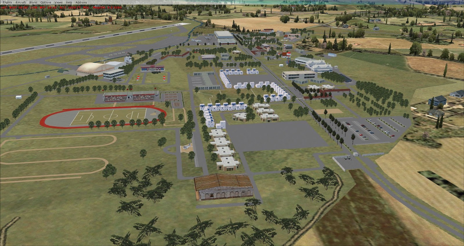 FS PORTUGAL SCENERY: BASE AÉREA Nº 1 (SINTRA) - LPST