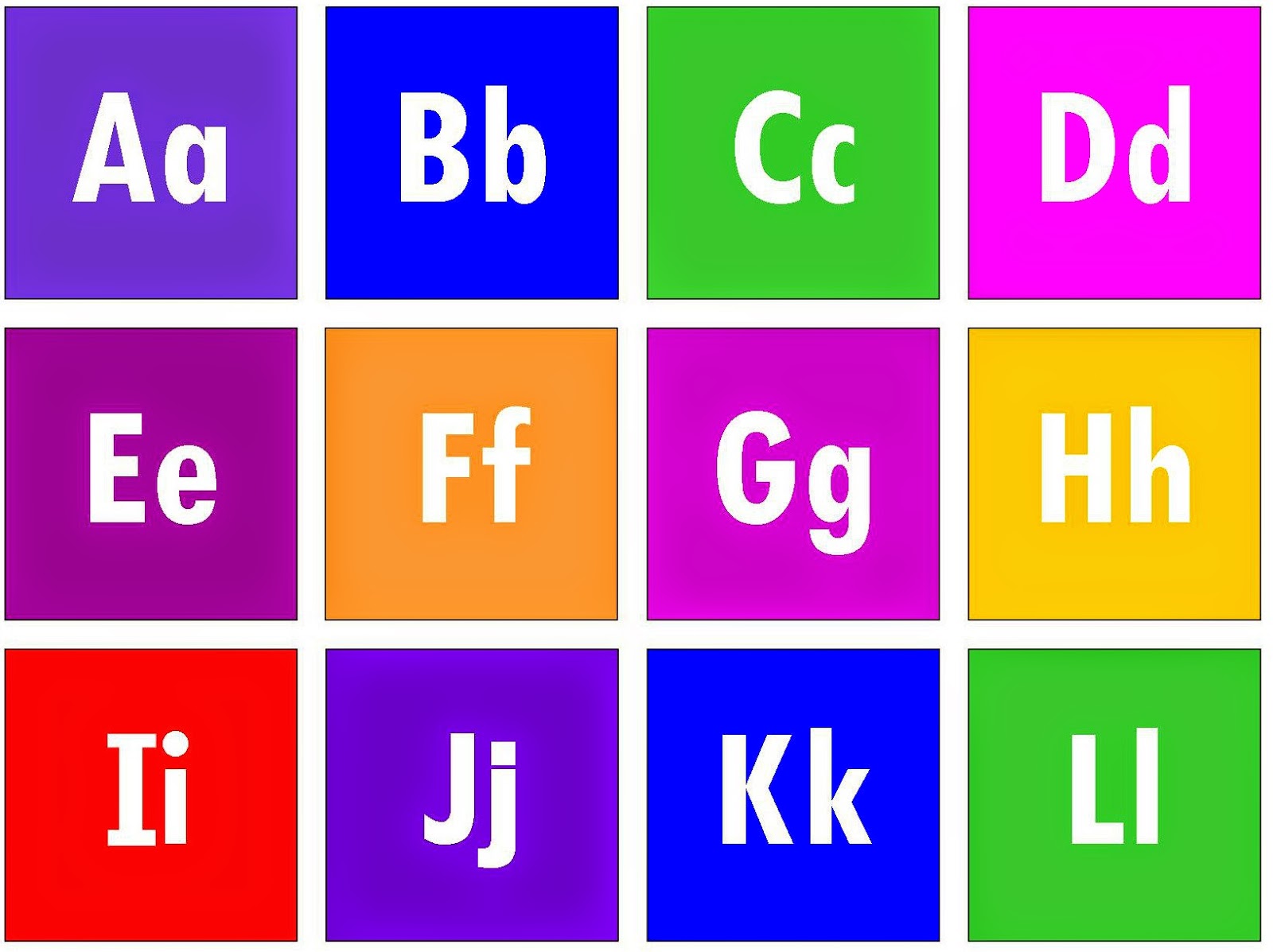 Relentlessly Fun, Deceptively Educational: Printable Alphabet Blackout Game