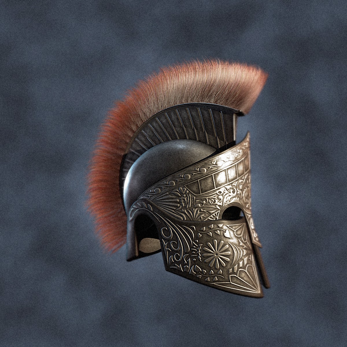 Vishal Rein: Greek Helmet