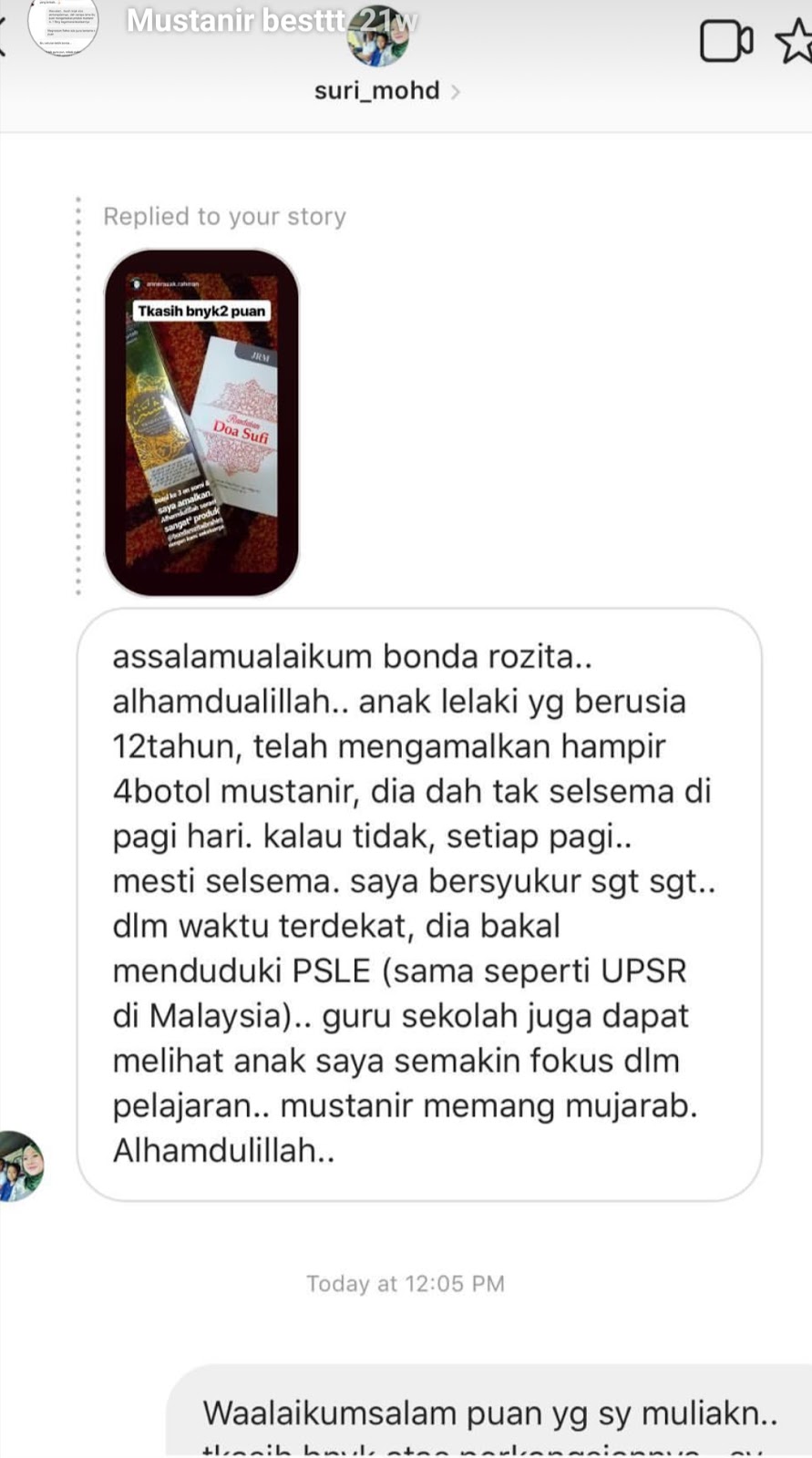 kebaikan mustanir yang ramai tak tahu