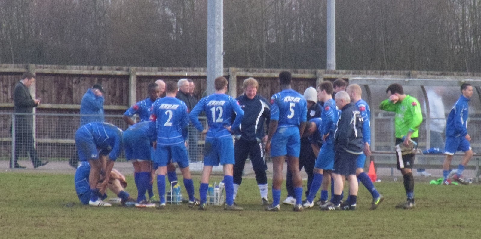 The Cold End: SPIRITED WARE FIGHTBACK NEARLY SHOCKS TOWN