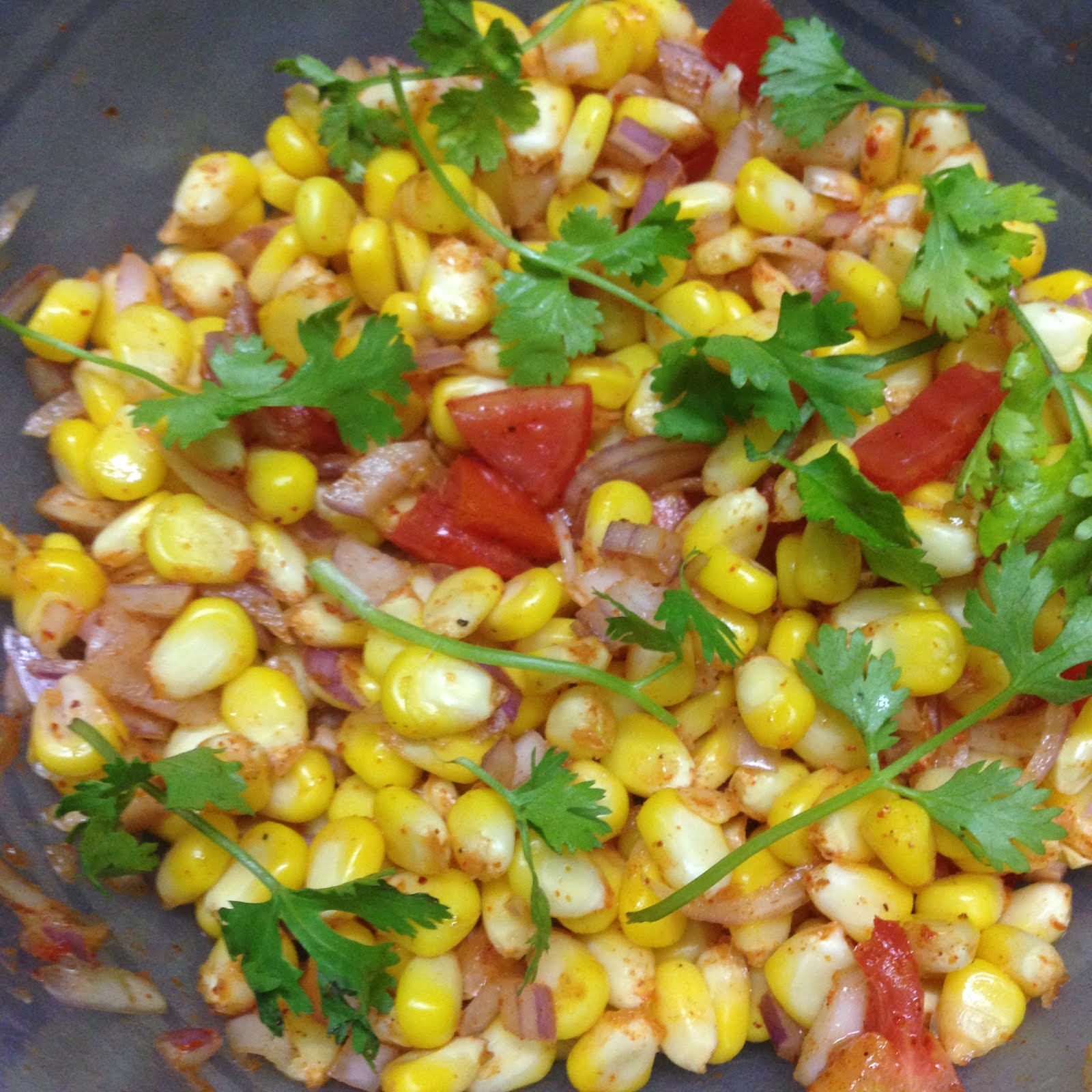 Sweet corn chat recipe | Kalyani's Kitchen